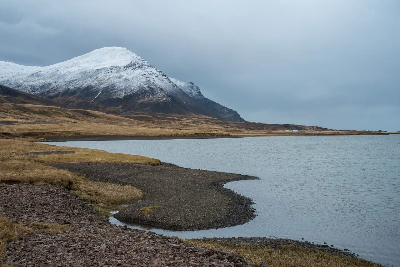 Mountains near Borgarnes - From East side, Iceland