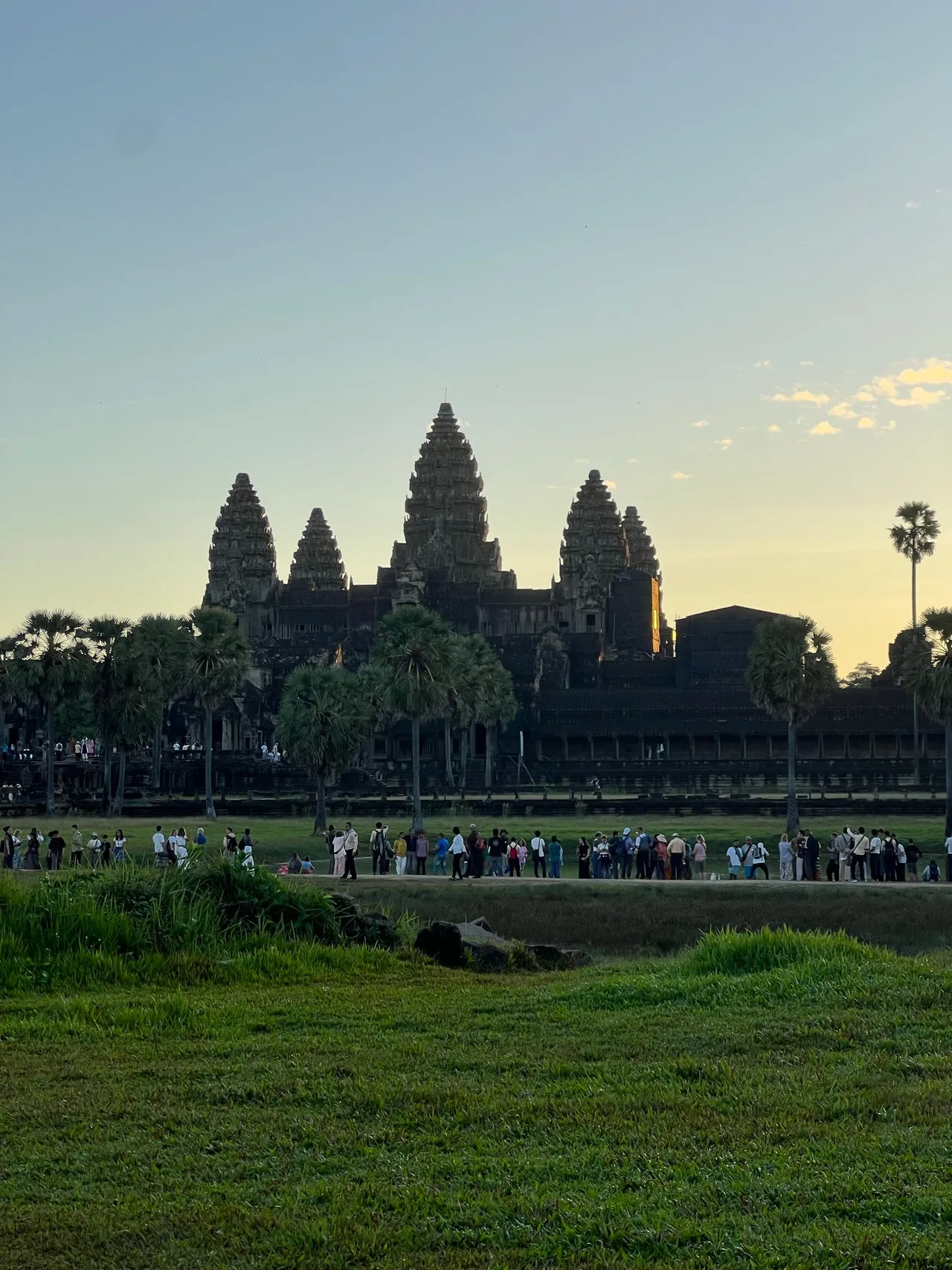 Angkor Wat - From Southern Library, Cambodia