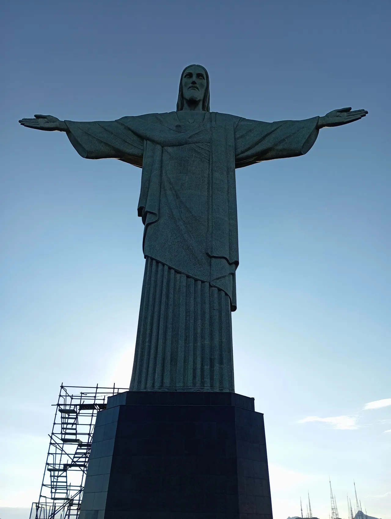 Cristo Redentor - From Below, Brazil