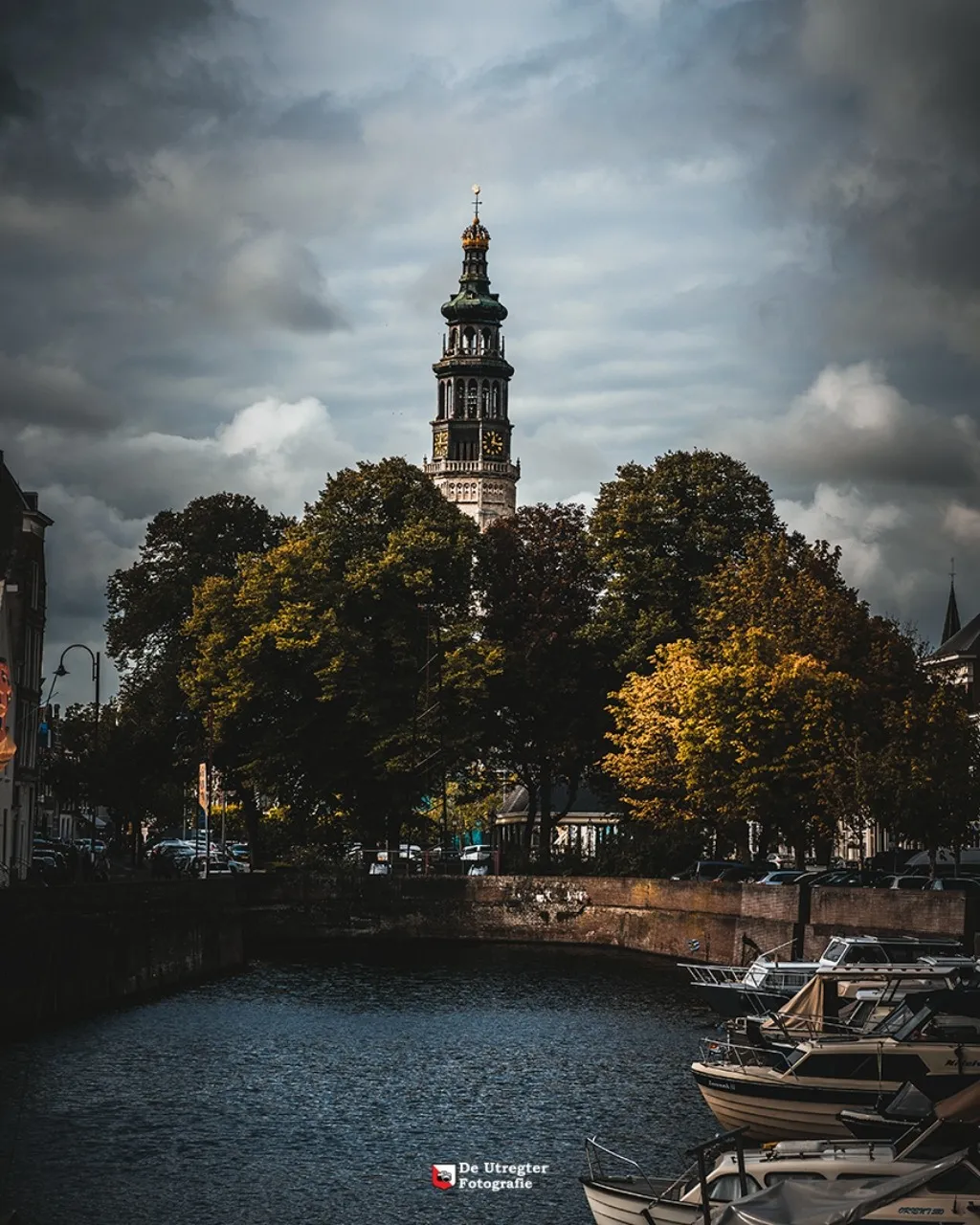 Tall John Abbey Tower - From Rotterdamsekaai, Netherlands
