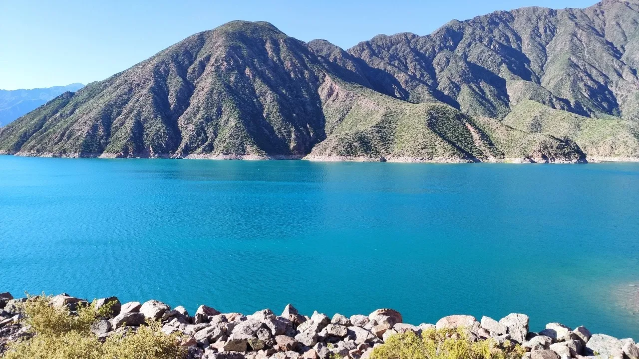 Dique Potrerillos - Da Túnel de Cacheuta, Argentina