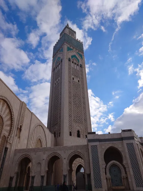 Hammam of Hassan II Mosque - From Tower, Morocco