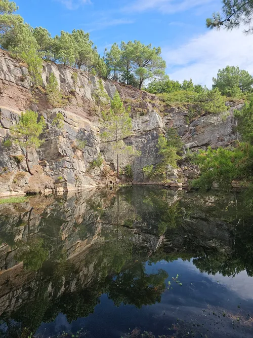 Lac bleu - France