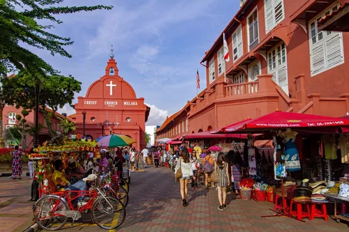 Dutch Square (Red Square) Melaka - Malaysia